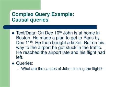 Ppt Answering Complex Questions And Performing Deep Reasoning In