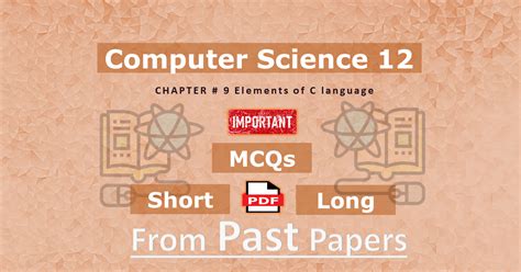 Computer Class 12 Important Questions Chapter 9