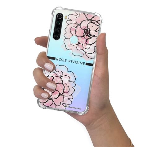 Coque Pour Xiaomi Redmi Note T Anti Choc Souple Avec Angles Renforc S Transparente Rose