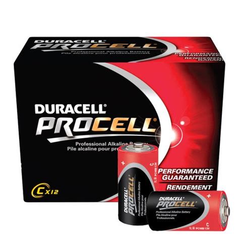 Duracell Pro Cell Alkaline C Battery Sold By Each