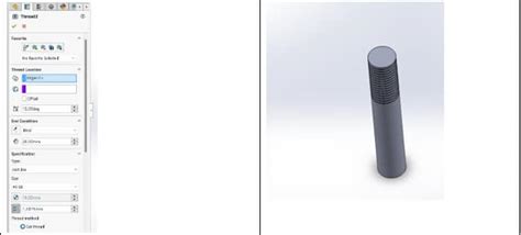 Techniques In Solidworks On How To Make Threads ReviewPlan