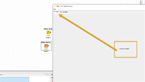 Knime Python Output No Table Shown Knime Extensions Knime Community Forum