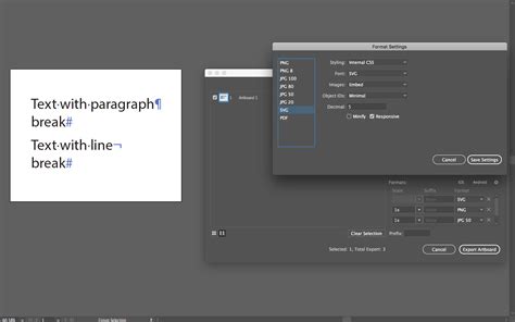 Svg Export With Text Line Breaks Forcing Text To Convert To Outlines