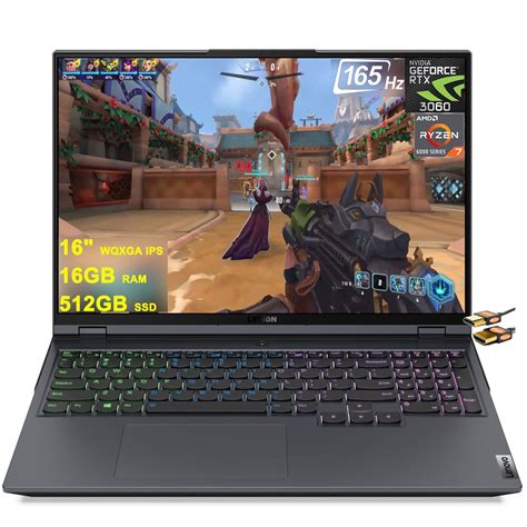 Amazon Com Lenovo Legion Pro Gaming Laptop Wqxga Ips Hz Nits Srgb Amd