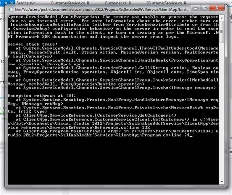C Enabling Ssl For Wcf Stack Overflow