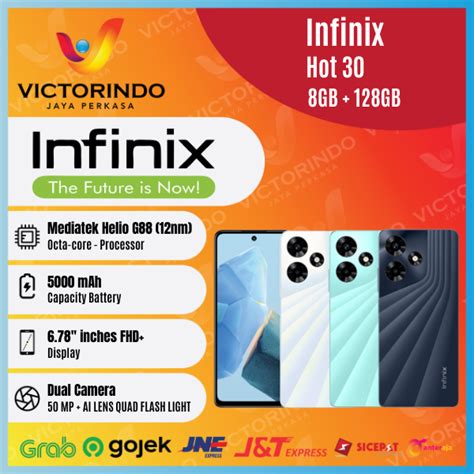 Jual Infinix Hot 30 8GB 128GB Garansi Resmi Shopee Indonesia