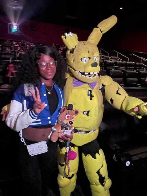 My Spring Bonnie Cosplay At The Fnaf Movie Premiere Rfivenightsatfreddys