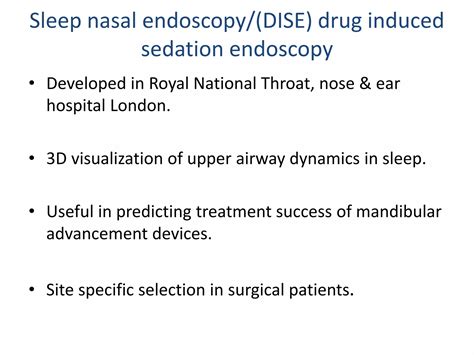 Obstructive Sleep Apnoea Ppt