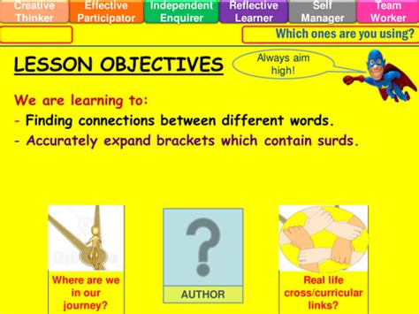 Surds Expanding Brackets With Surds By Uk Teaching Resources Tes