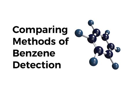 Comparing Methods Of Benzene Detection