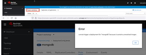Issue With Mongodb Template In Aro Workshop · Issue 88 · Microsoft