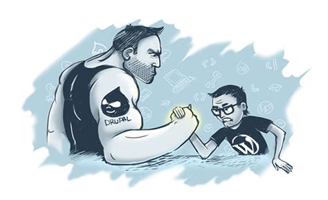 drupal卡通形象 水滴间 云客drupal官方网站