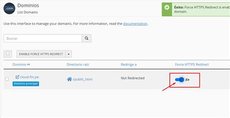 Cómo activar el SSL y HTTPS gratuito desde cPanel GigaPeru com