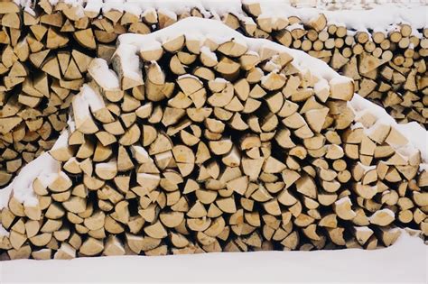 Premium Photo Stack Of Logs
