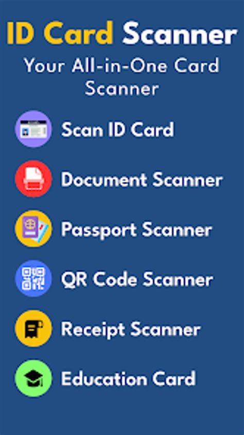 Android Için Id Card Scanner And Id Scanner İndir