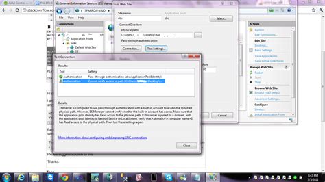 Asp Net Error Unauthorized Stack Overflow
