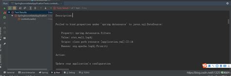 Springboot整合druid报错：failed To Bind Properties Under Springdatasource