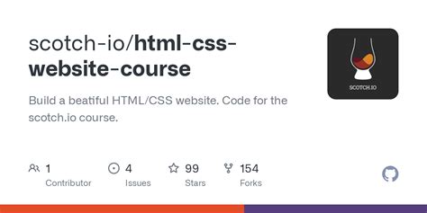 Github Scotch Io Html Css Website Course Build A Beatiful Html Css Website Code For The