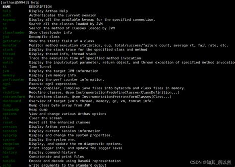 Java诊断工具 Arthas安装和基本使用java 安装arths Csdn博客
