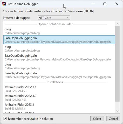 Laurent Kempé Debugging Dapr applications with Rider or Visual Studio A better way