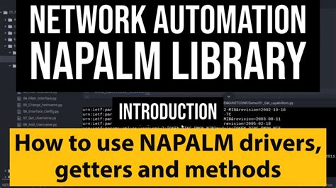 Napalm Python How To Use Multivendor Device Drivers Getters And