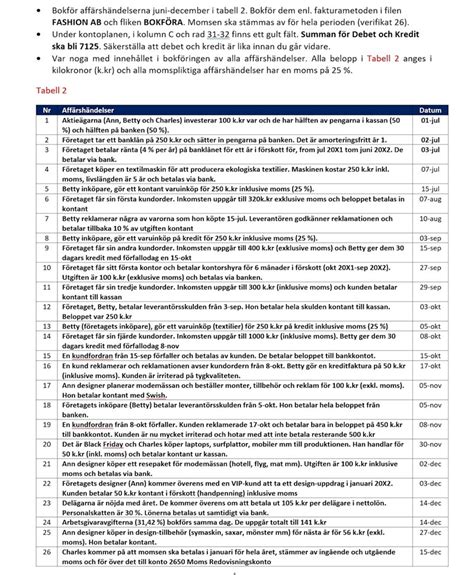 Redovisning 1 Bokföring Får Inte Ihop Det Vad är Fel Ekonomi