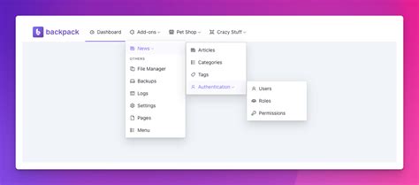 Progress Report August Backpack For Laravel