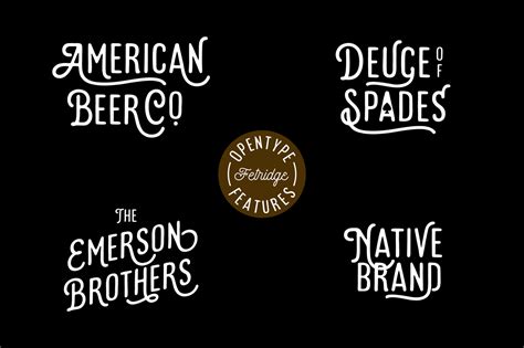 Fetridge And Outfitter Script Typeface Behance