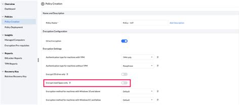 Bitlocker Management Policy Creation How To