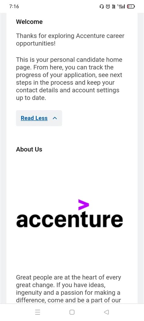 Varunapriya Sundararajan On Linkedin Getting Replies From Accenture Its Ok If I Get Rejected
