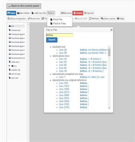 Gsoc2017 Improving The Ux And Functionality Of Theme Editor For Plone User Interface Plone