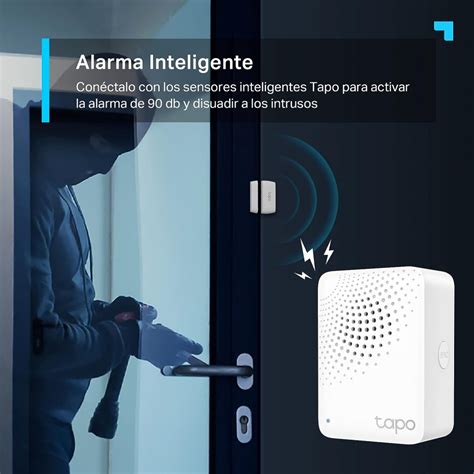 Hub Concentrador Inteligente Tp Link Tapo H Wifi Con Alarma Otros Domotica Smart Home