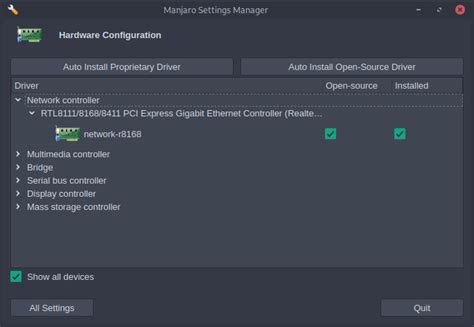 Lan Ethernet Is Missing Network Manjaro Linux Forum