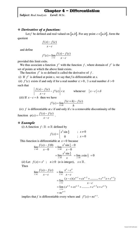 SOLUTION Chap Real Analysis Studypool