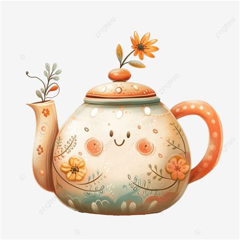 귀여운 만화 캐릭터 주전자 주전자 찻주전자 귀엽다 Png 일러스트 및 이미지 에 대한 무료 다운로드 Pngtree