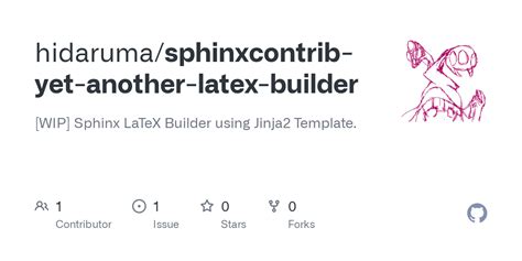 Github Hidarumasphinxcontrib Yet Another Latex Builder Wip Sphinx