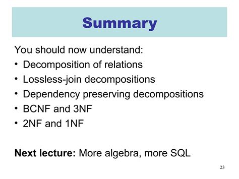 Database Management System Normalisation Ppt
