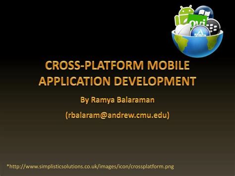 ppt cross platform mobile application development powerpoint