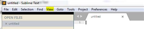 Sublimetext3 How To Set The Sublime Default View To 2 Rows Stack Overflow