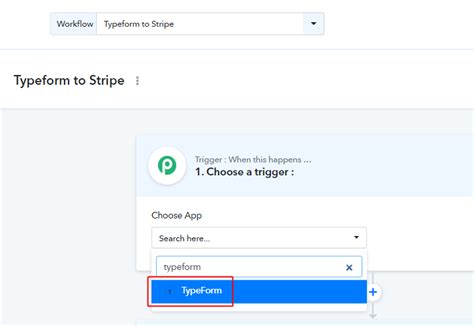 How To Create Stripe Customers From New Typeform Entry Pabbly