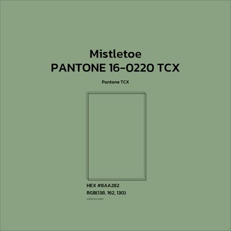 About Pantone 16 0220 Tcx Mistletoe Color Color Codes Matching