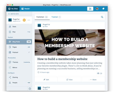 getting started with wordpress calypso
