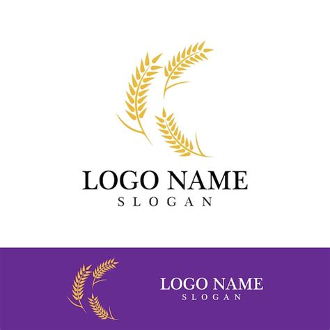 Premium Vector Agriculture Wheat Vector