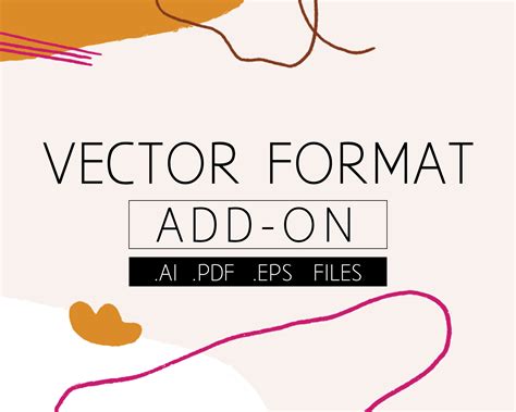 Vector Format AI File EPS File PDF File Vector File Etsy