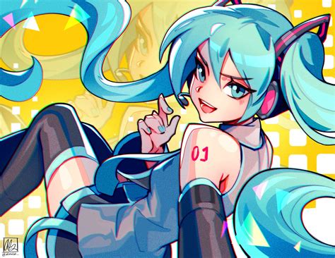 Hatsune Miku Hatsune Miku Хацуне Мику Хацунэ Мику Vocaloid