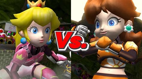 Mario Strikers Charged Peach Vs Daisy Youtube