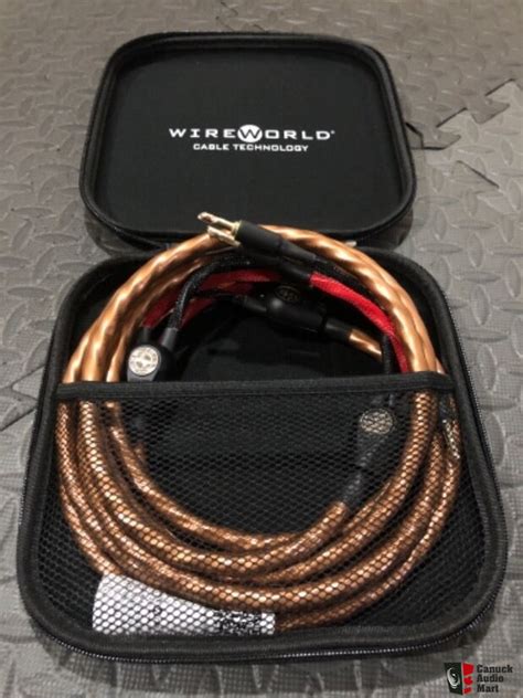 Wireworld Mini Eclipse 8 Speaker Cable Banana 2msold For Sale