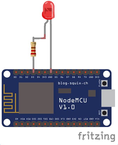 Nodemcu Esp8266 Circuit Diagram
