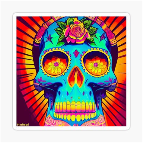 Rainbow Skeleton 1 Sticker For Sale By Fizzhead Redbubble