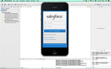 implementing single sign on in mobile applications with salesforce